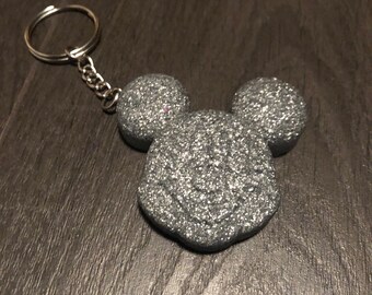 Mickey Mouse Key Ring - Etsy UK