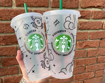 Starbucks Cup Star Sign | Etsy