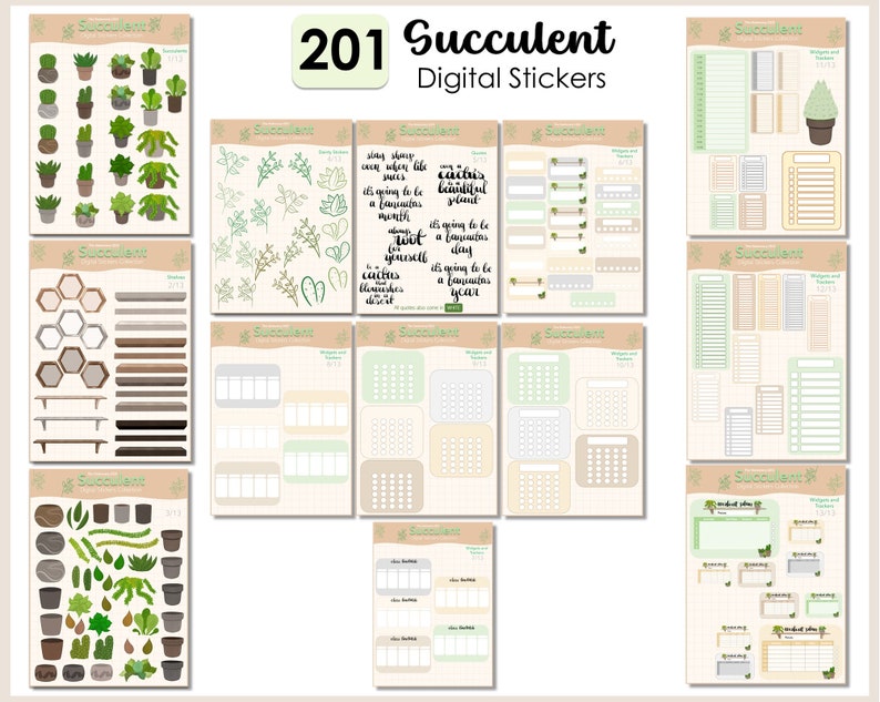 Digital Bullet Journal Undated Digital Planner Goodnotes - Etsy