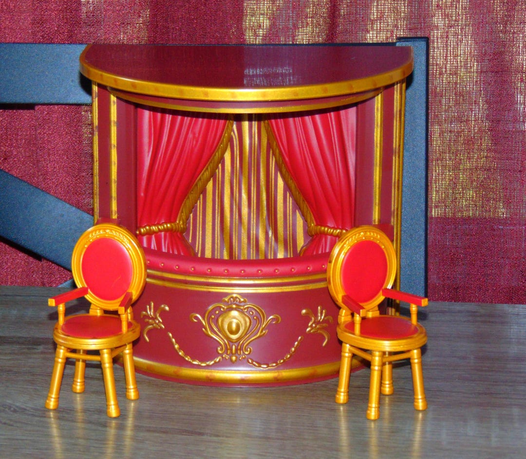 The Muppet Show Action Figure Toys, Theater Balcony Seats Display Props ...