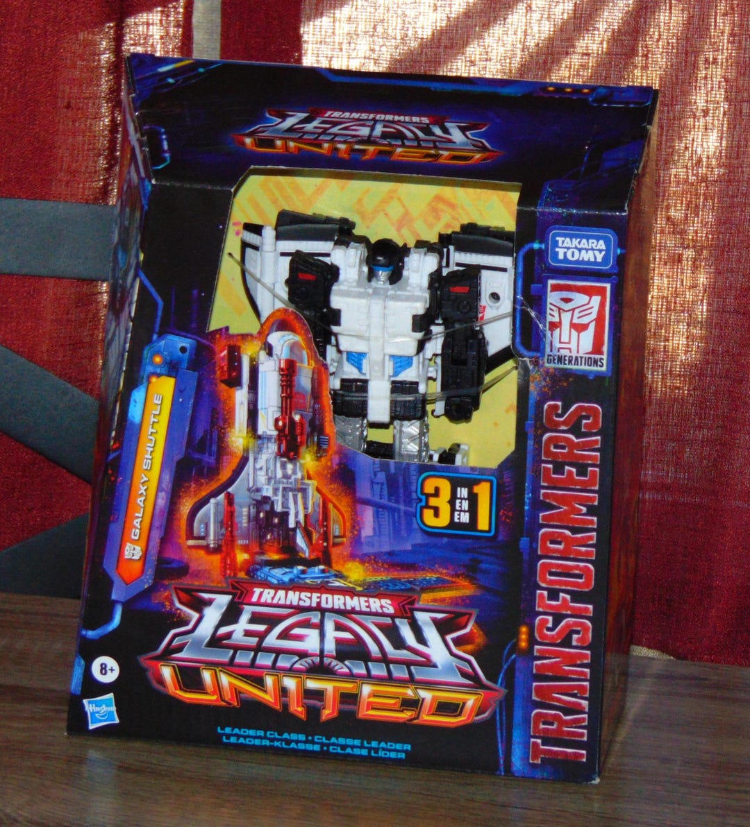 1989 Transformers Victory Movie, Galaxy Shuttle Triple Changer Robot ...