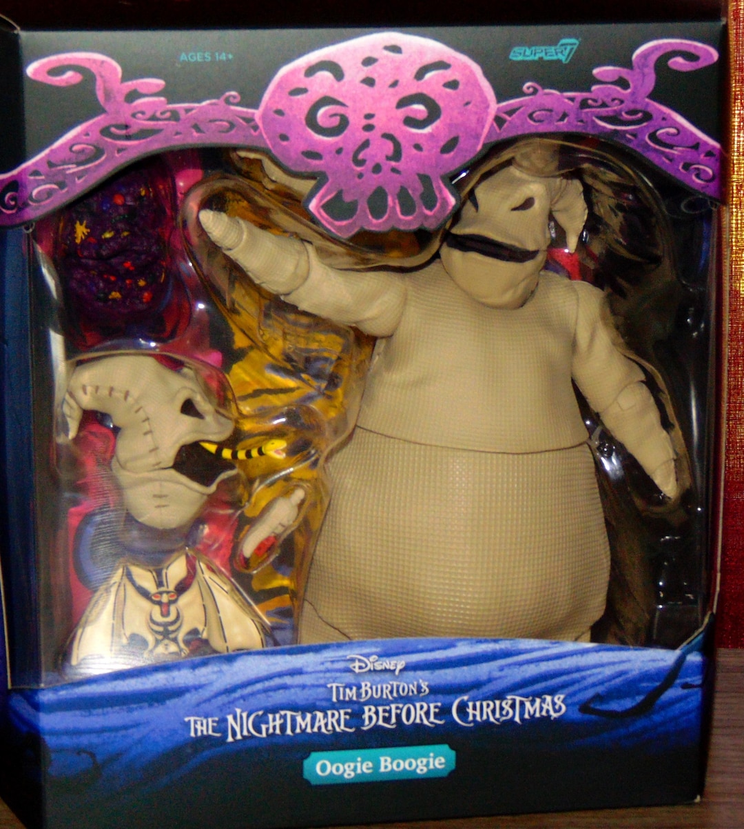 1993 the Nightmare Before Christmas Movie Oogie Boogie Action Figure ...
