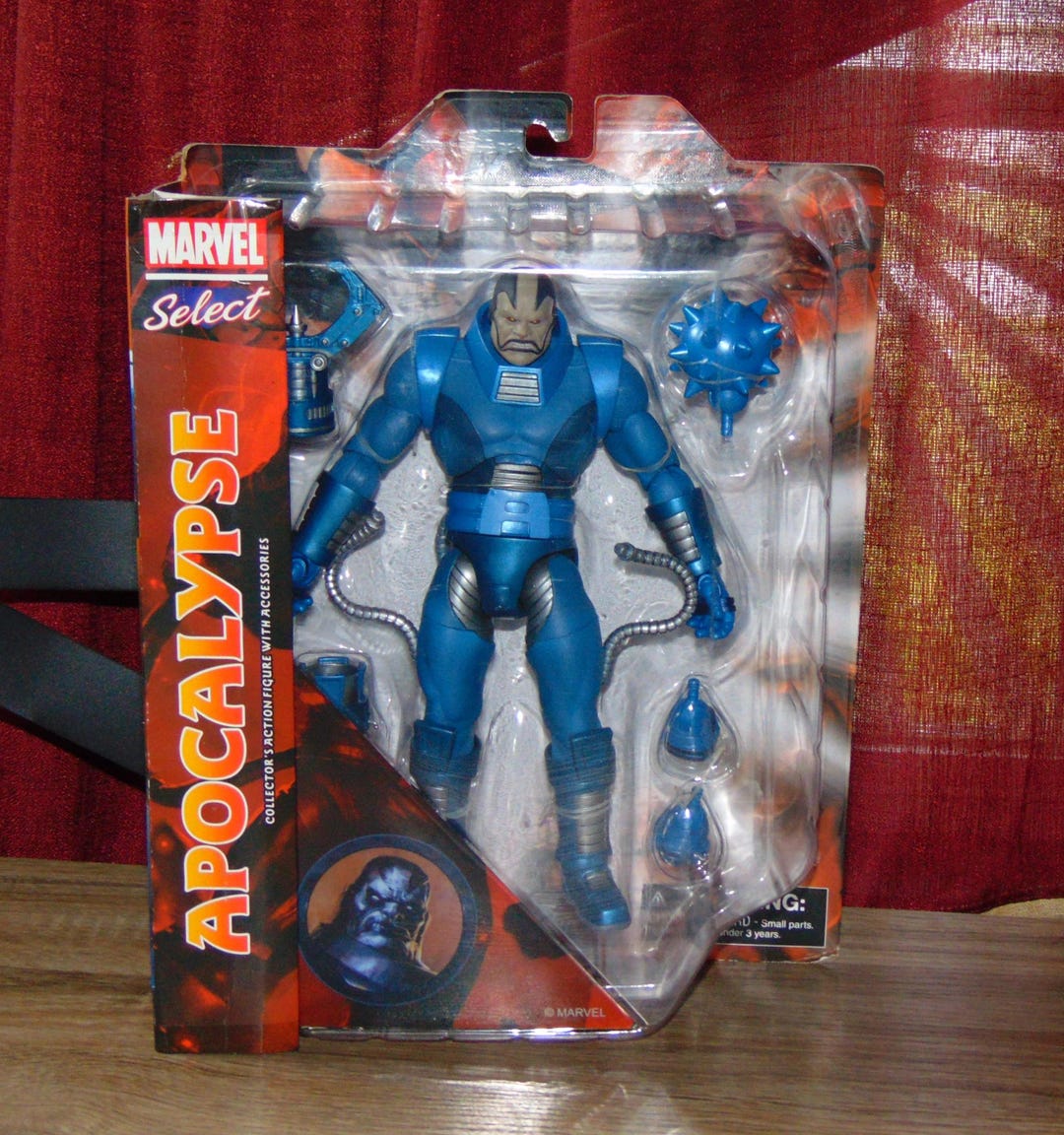 Marvel X-men Comics Apocalypse Action Figure, Diamond Marvel Select ...