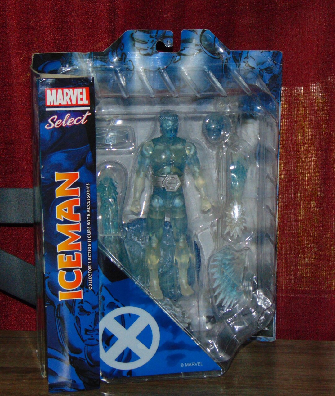 Marvel Classic X-men Comics ICEMAN 7 Inch Action Figure, Diamond Marvel ...