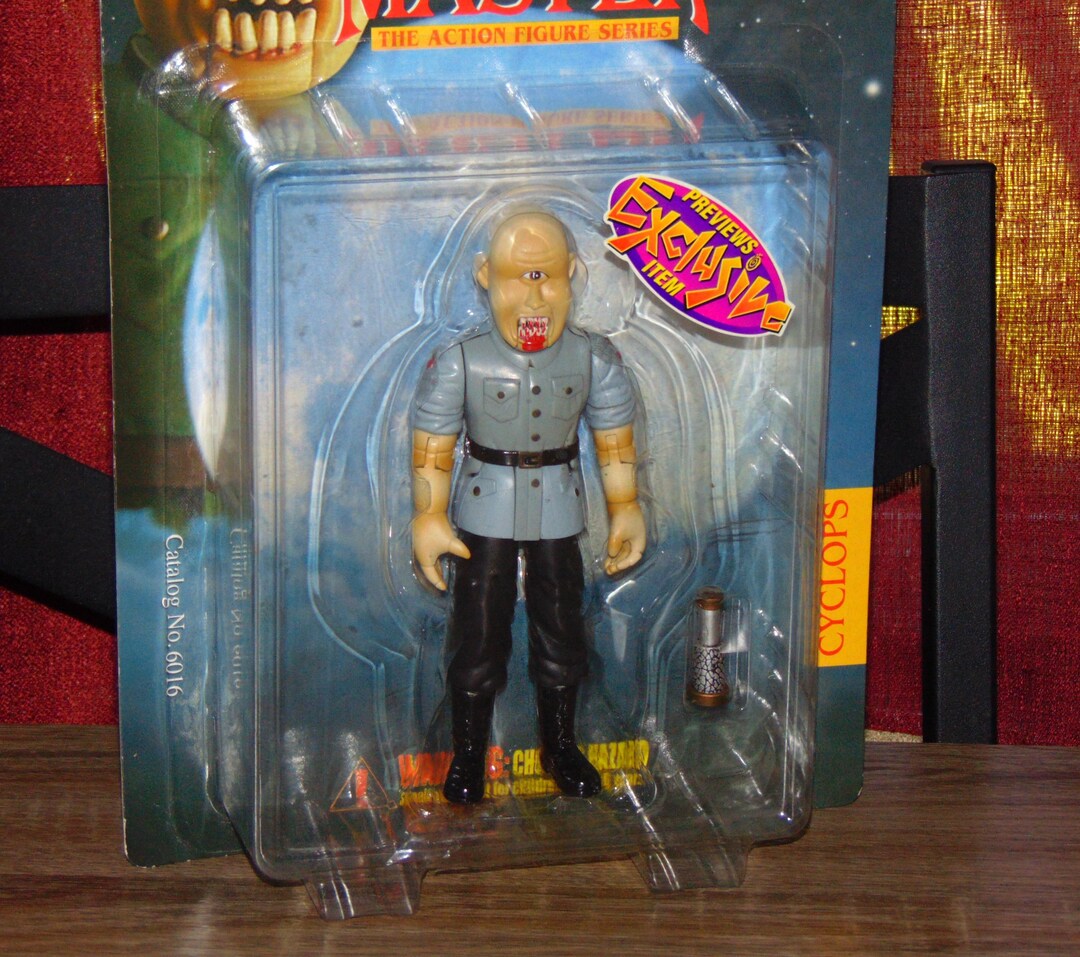 1980s Puppet Master Movie Series Cyclops 6 Inch Action Figure, Full ...
