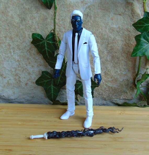 Marvel Spider man Comics Villain Mr. Negative 6 Inch Action Figure With Power Sword Accessory Retro Marvel Legends Series Collectible Etsy