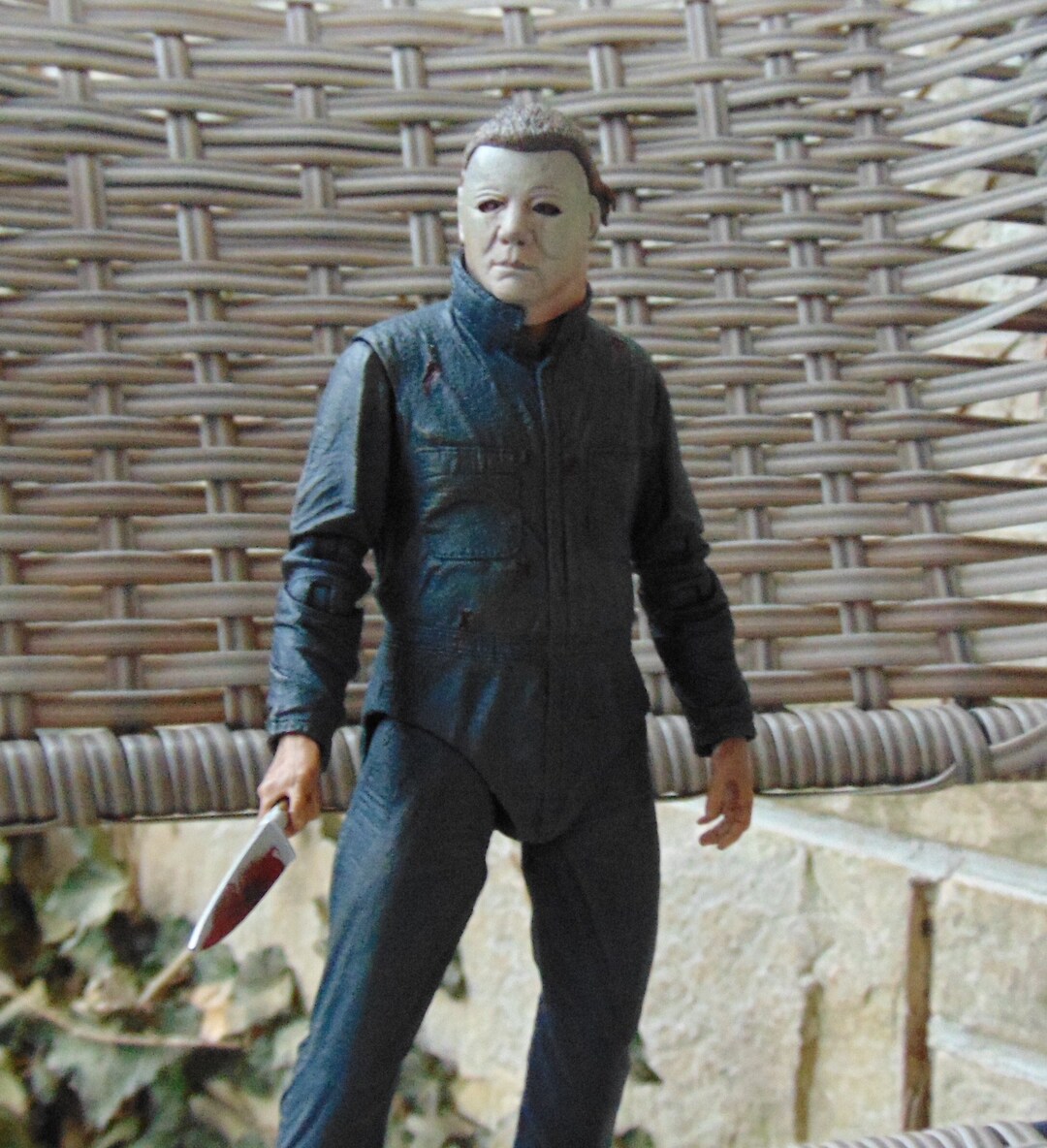 1981 HALLOWEEN II Horror Movie, Classic Michael Myers 7 Inch Action ...