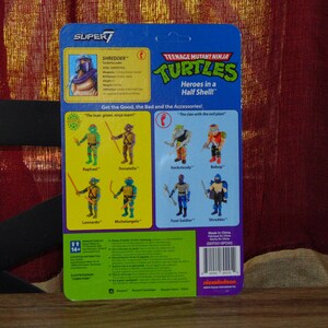 1980s Shirtless Master Shredder Teenage Mutant Ninja Turtles Toy Action ...