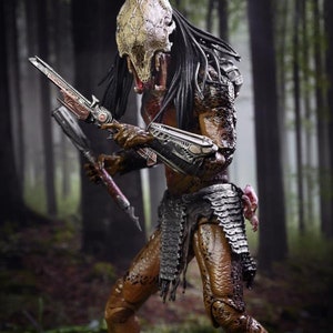 Feral Predator Ultimate Action Figure, Horror Sci-fi Prey Movie ...