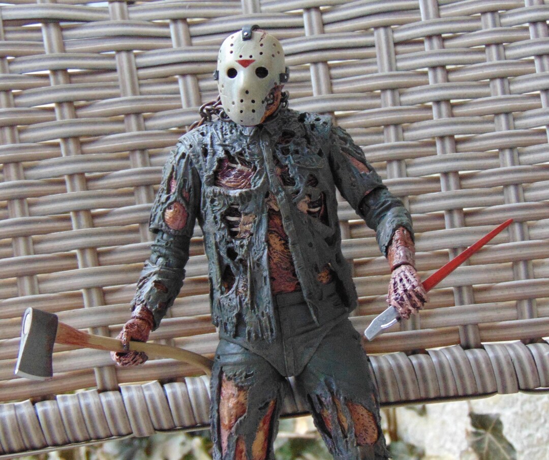 1988 Friday the 13th Part 7 New Blood JASON VOORHEES Action Figure ...