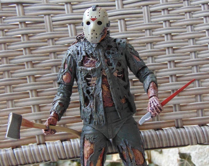 1988 Friday the 13th Part 7 New Blood JASON VOORHEES Action Figure ...