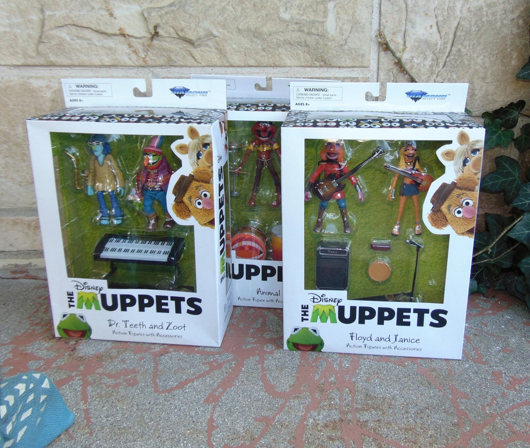 The Muppets Show Action Figure Lot Complete ELECTRIC MAYHEM BAND Dr ...