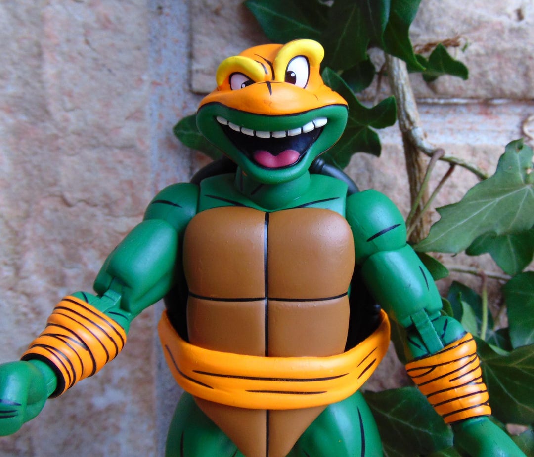 1989 Archie Comics Teenage Mutant Ninja Turtles Stump Wrestler Mikey ...