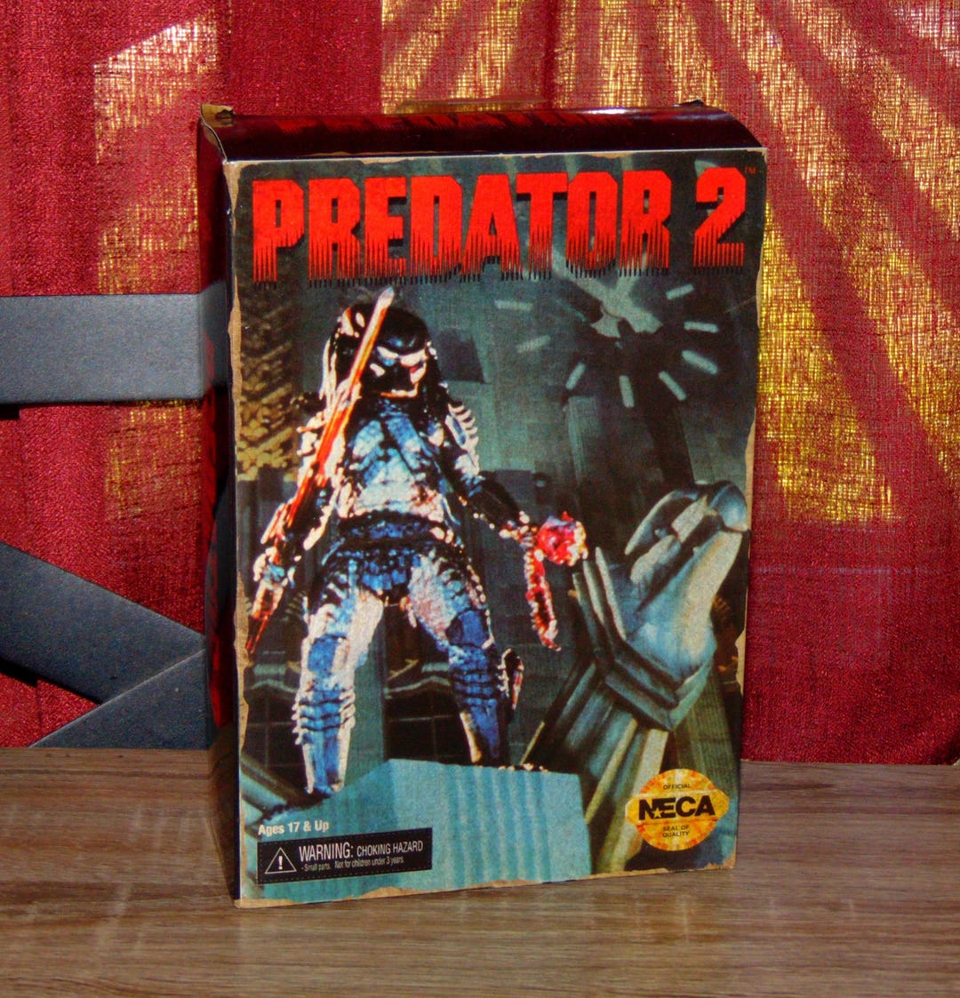 1990 Predator 2 Movie NES Video Game 8-bit Classic City Hunter Action ...