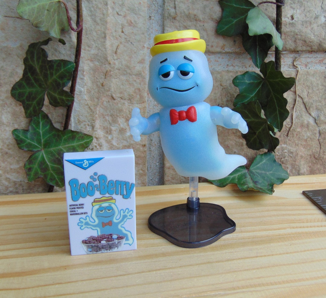 1980s Monster Cereal Mascot Glow in Dark BOO BERRY Collector Action ...