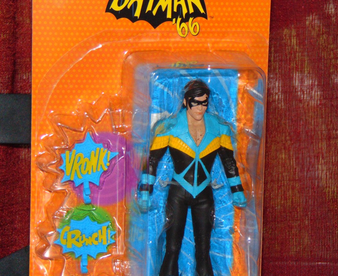 Batman Classics 1966 TV Series 70s Style Disco Nightwing Action Figure ...
