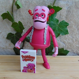 1980s Monster Cereal Mascot Strawberry Frankenstein, Frankenberry ...