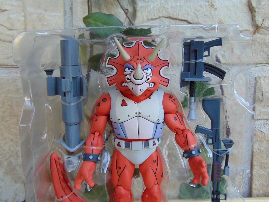 1990s Teenage Mutant Ninja Turtles Cartoon TRICERATON INFANTRYMAN ...