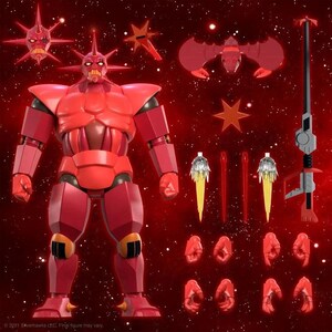 1980s Cartoon Silverhawks Robot Villain Mon-star Giant 11 Inch Adult ...