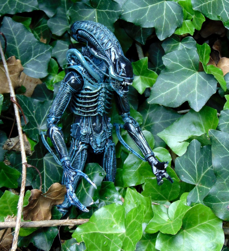 1986 ALIENS Movie Ultimate XENOMORPH Warrior 9 Inch Action - Etsy