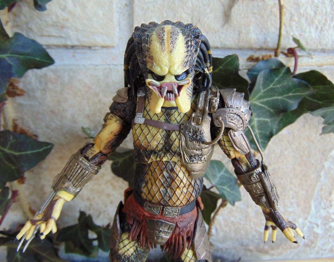 1987 Predator Movie Series Unmasked Battle Jungle Hunter PREDATOR ...
