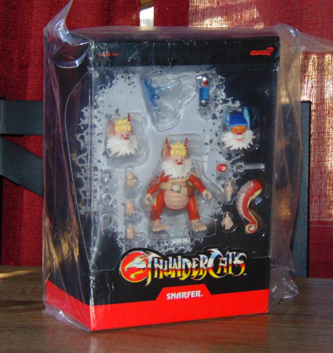 1980s Cartoon Thundercats SNARFER, Adult Collector Action Figure Box ...