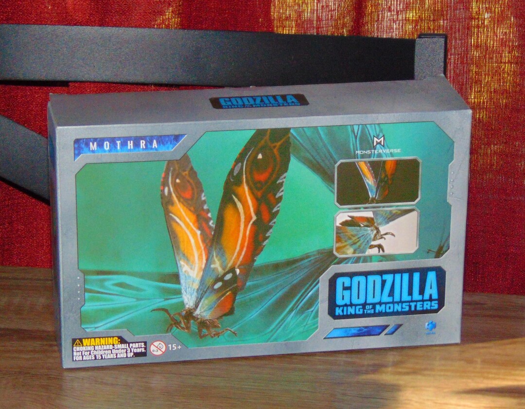 Classic MOTHRA Godzilla Monster Action Figure, Hiya Toys Exquisite Toys ...