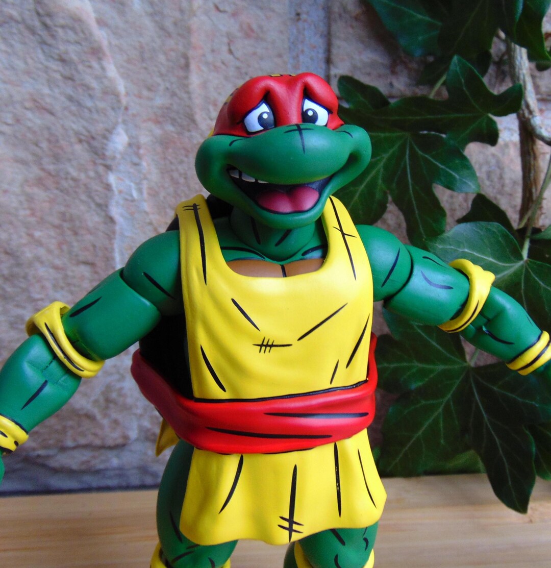 1989 Archie Comics Teenage Mutant Ninja Turtles Stump Wrestler Raphael ...