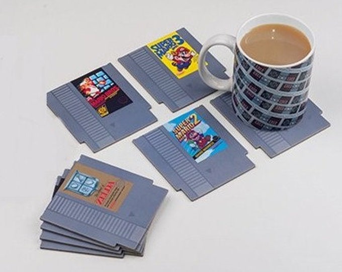 Retro NES Vintage Old School Nintendo Game Cartridge Drink Furniture ...