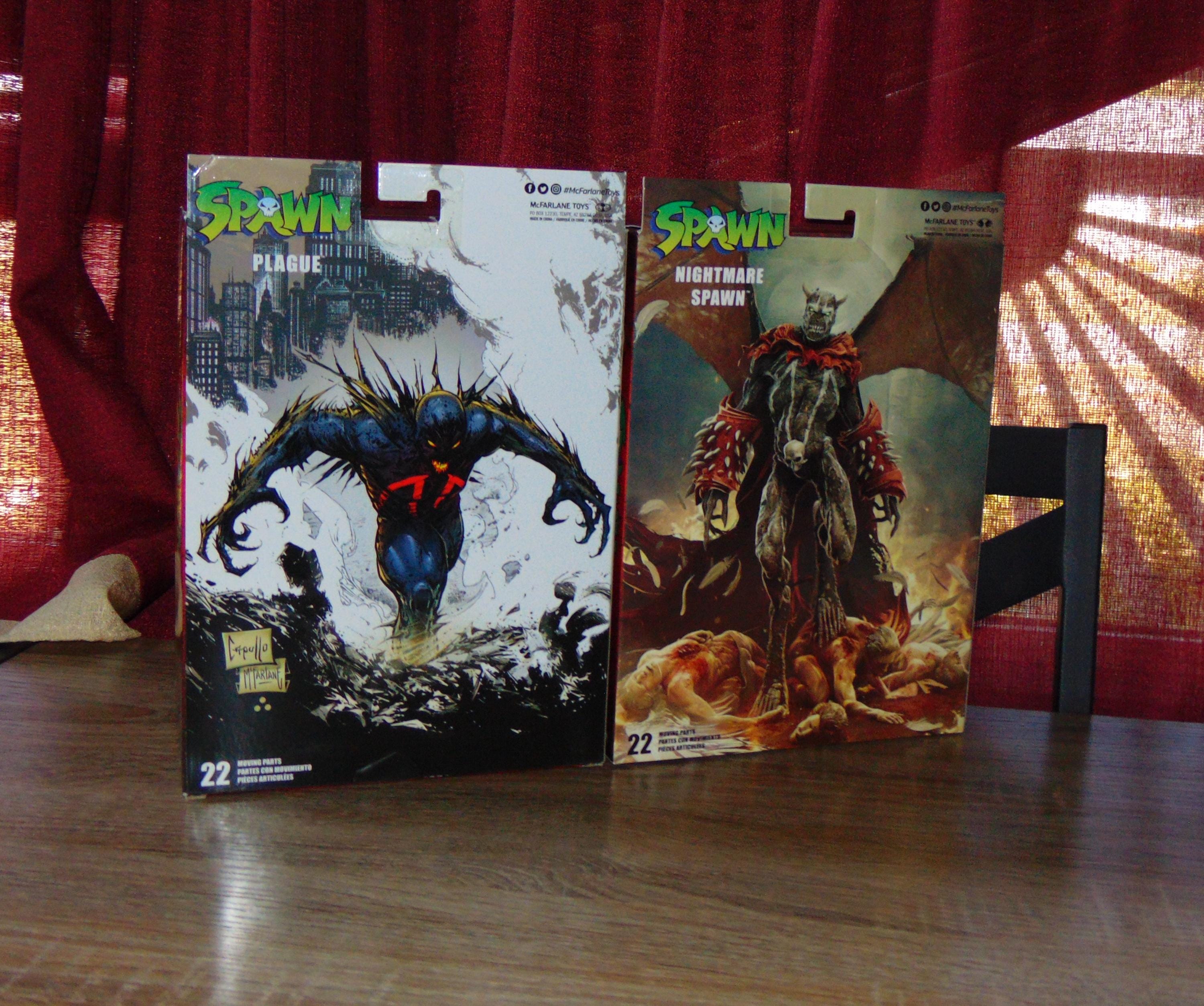 Mcfarlane Toys Classic 90s SPAWN Demon Variant Set Series, Plague and ...