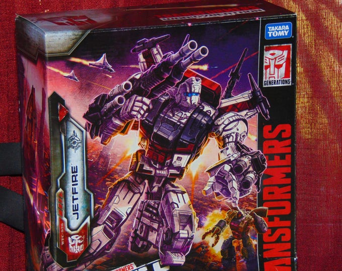 1980s G1 Colors Transformers JETFIRE Leader Class 12 Inch Transforming ...