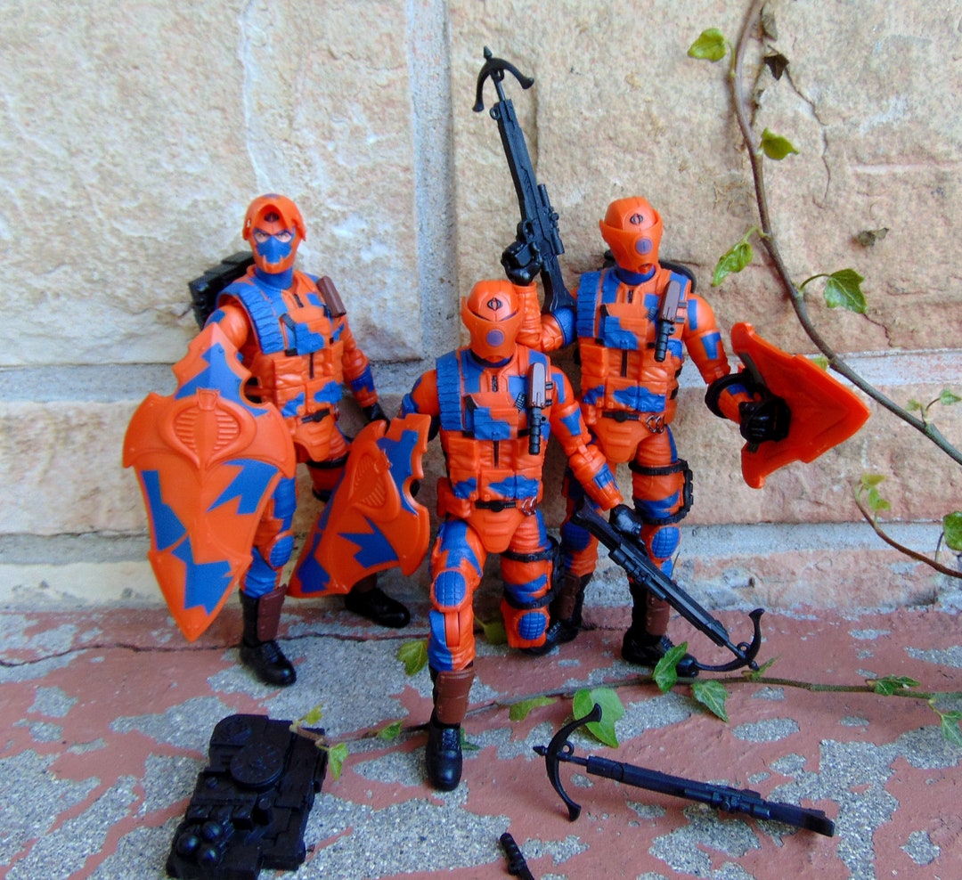 GI Joe Classified Cobra ALLEY VIPER 6 Inch Action Figure Lot, Army ...