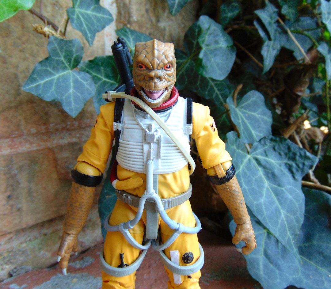 1980 Star Wars Empire Strikes Back Bounty Hunter BOSSK 6 Inch Action ...