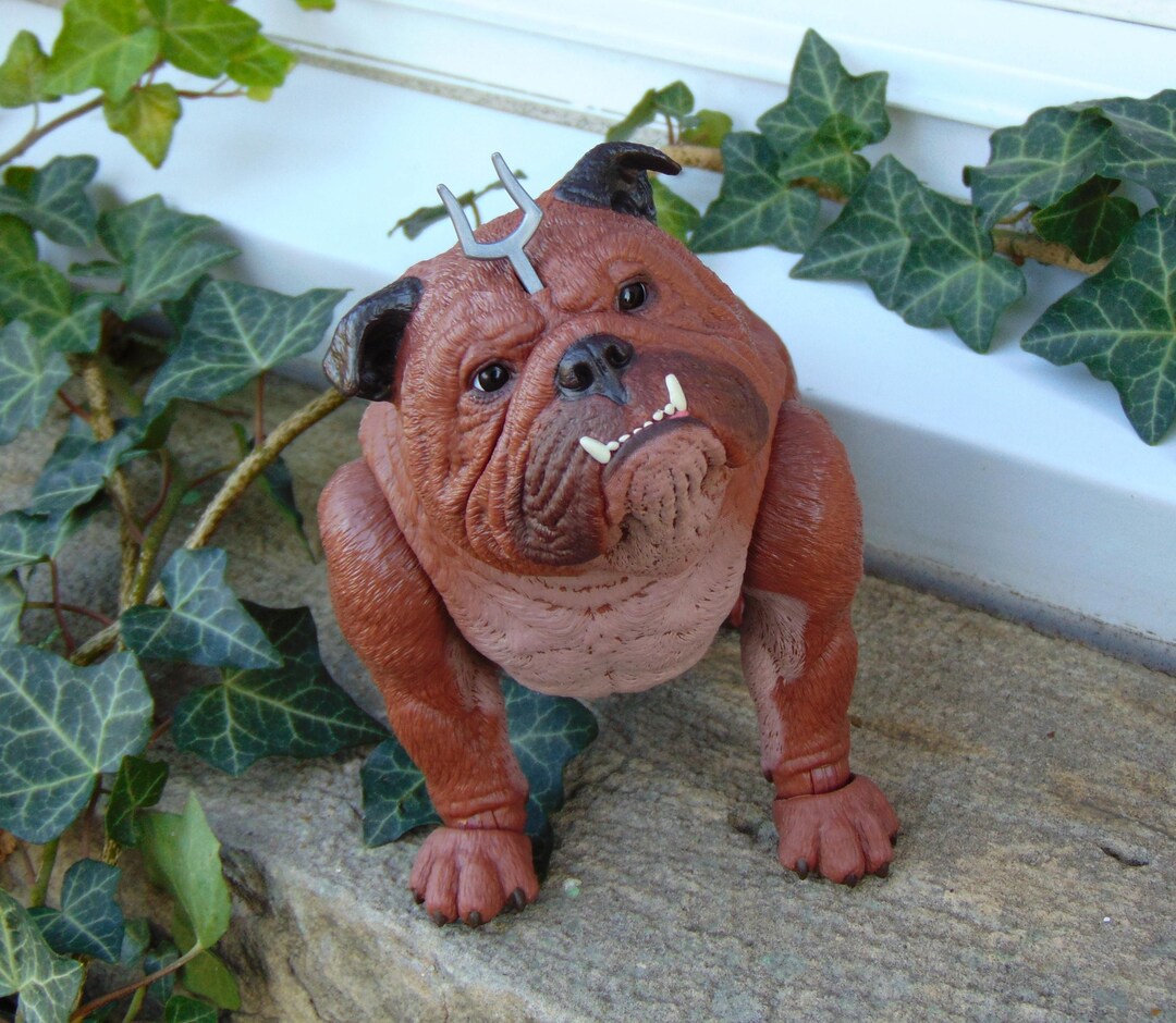 Classic Marvel Comics Inhumans Lockjaw Giant Dog Action Figure With ...