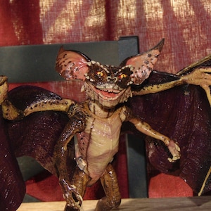 1990 GREMLINS 2 New Batch Movie Winged BAT Gremlin Action Figure ...