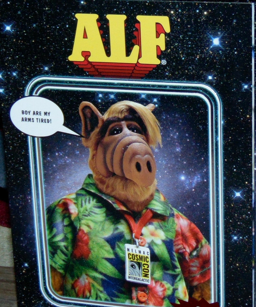 1980s TV Sitcom Icon ALF Collector Action Figure, Cosmic Con Edition ...