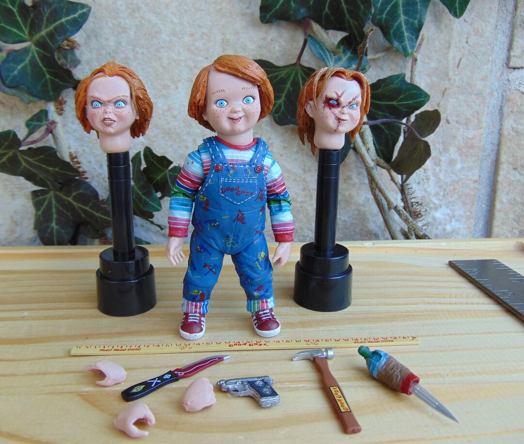 1990 Child's Play 2 Movie Chucky the Killer Doll Action Figure, Good ...