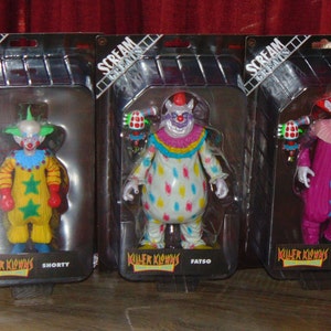 1988 Killer Klowns From Outer Space Movie Action Figure Collection ...