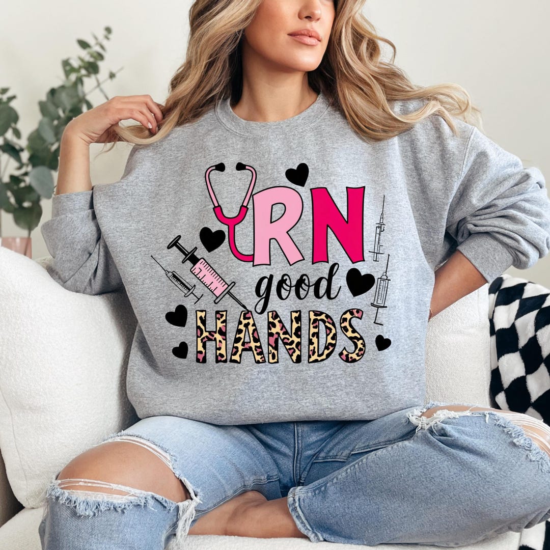 You RN Good Hands Registered Nurse Png Sawgrass Sublimation Design ...