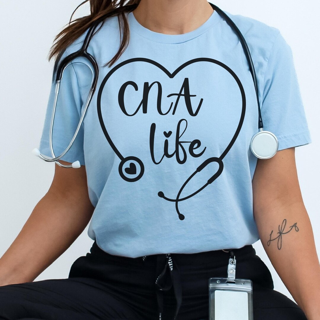 CNA Life Svg File, Nurse Svg, Nurse Gift Svg, CNA Png DTF/G, Digital ...