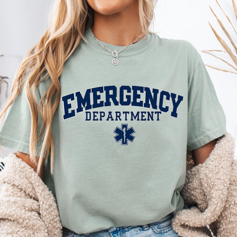 Emergency Department SVG: ER Nurse Shirt Design, Hospital Logo (digital ...