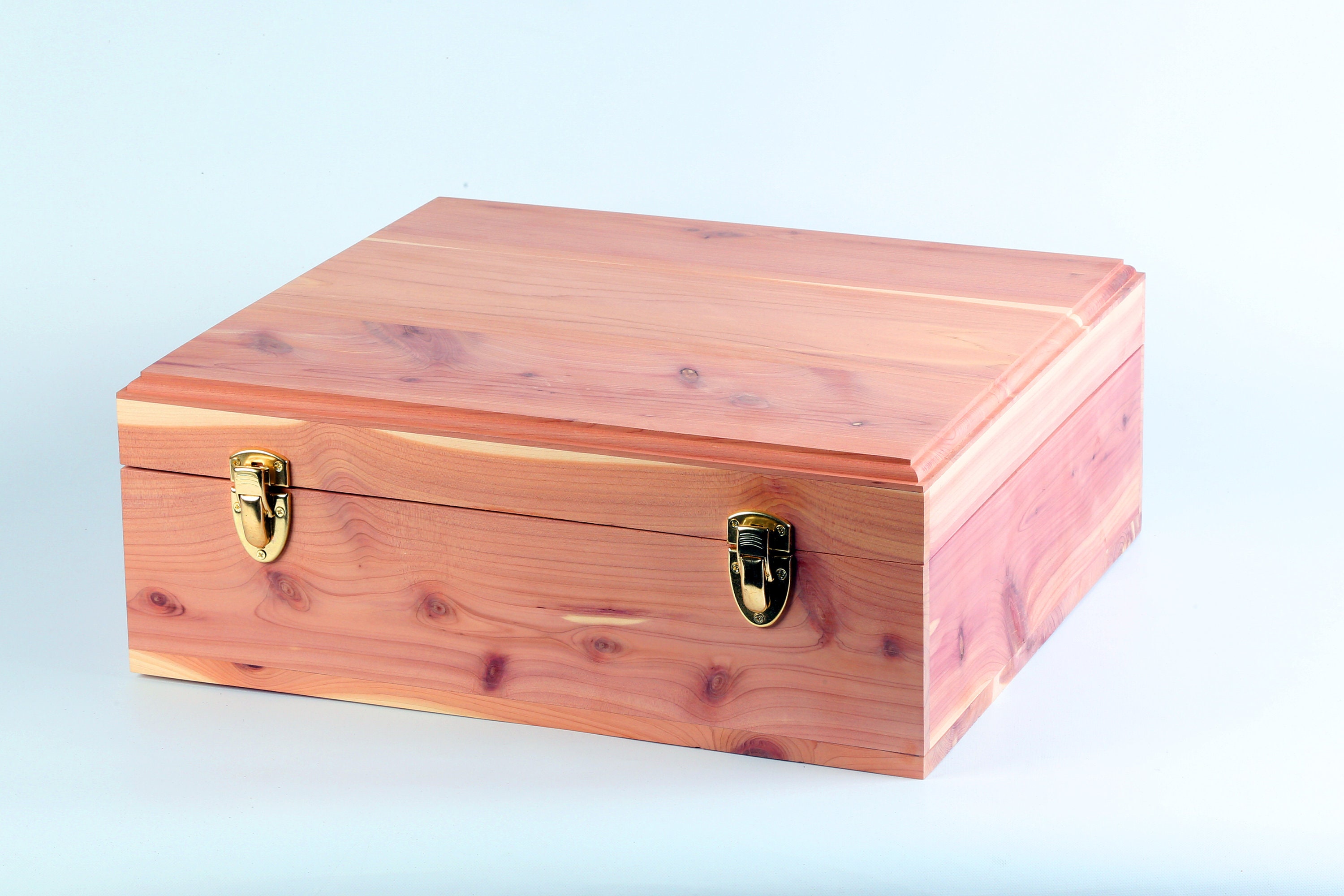 Cedar Sweater/storage Box With Lid & Dual Clasps Unfinished - Etsy