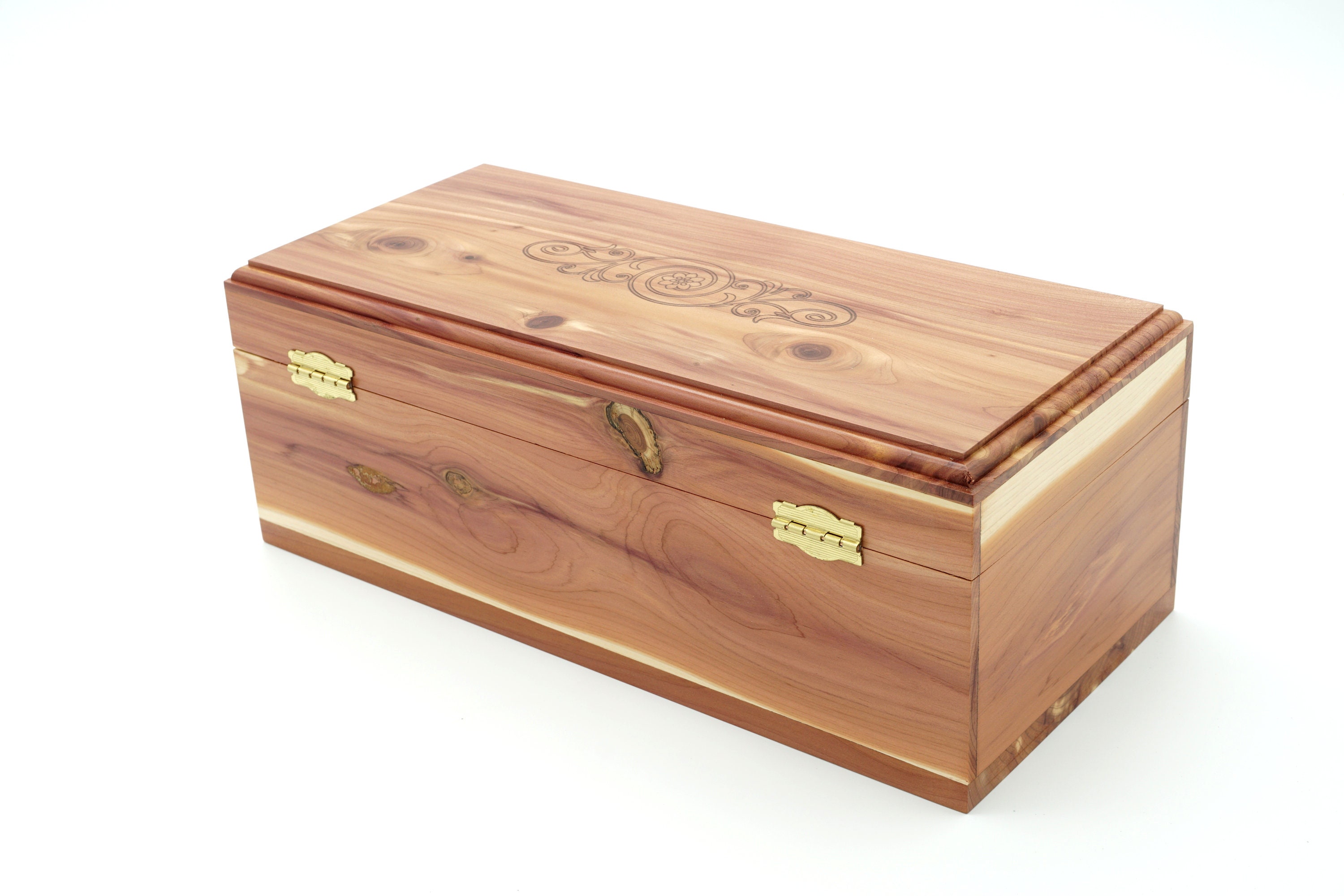 12” Cedar Keepsake or Memory Box, - Etsy