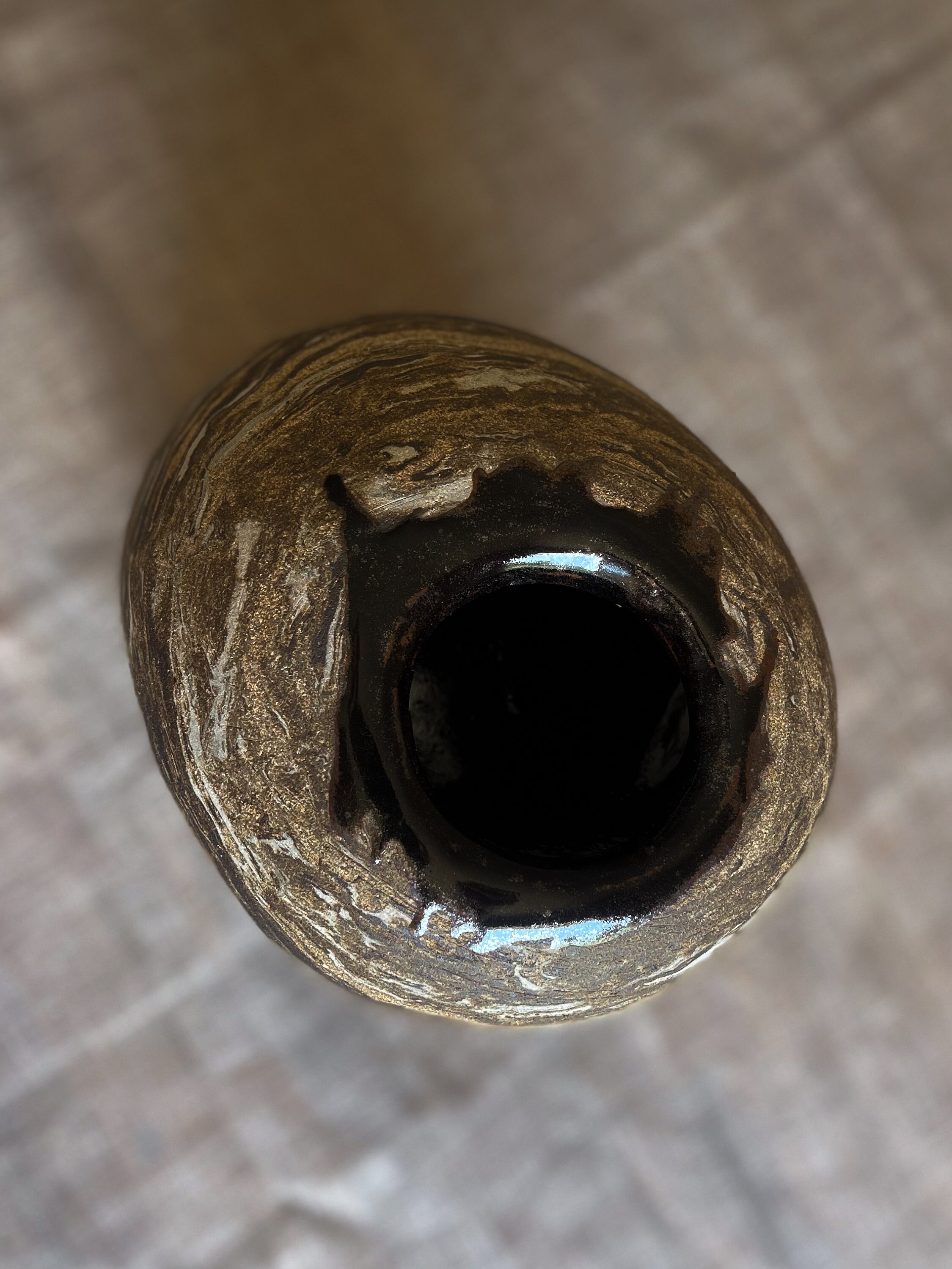 Unique Handmade Ceramic Vase; Combination Clay Vessel - Etsy