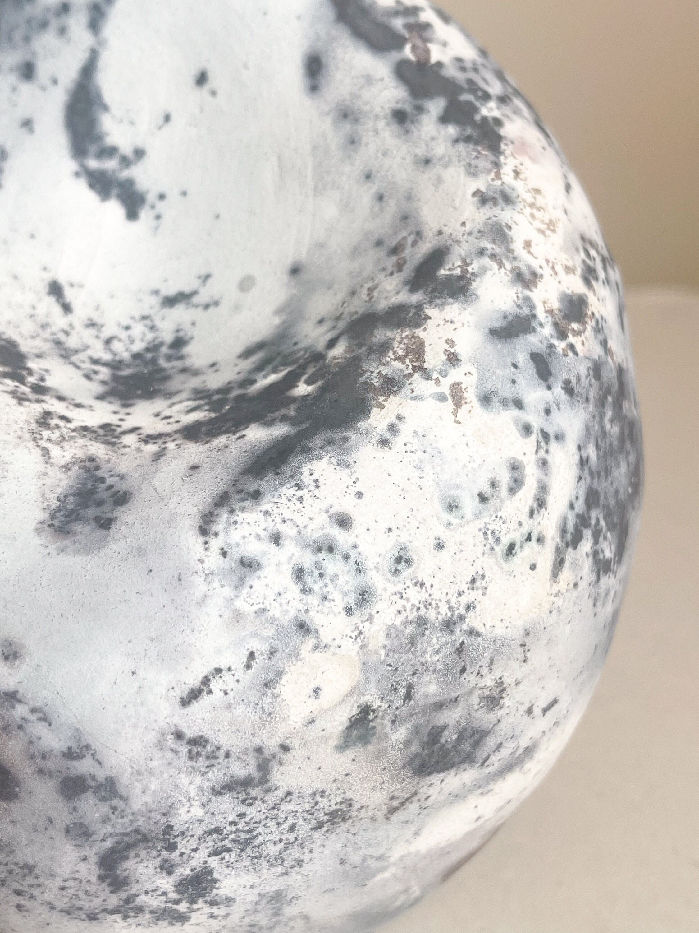 Modern Ceramic Vase. Fire Pit Saggar Ikebana Vases - Etsy