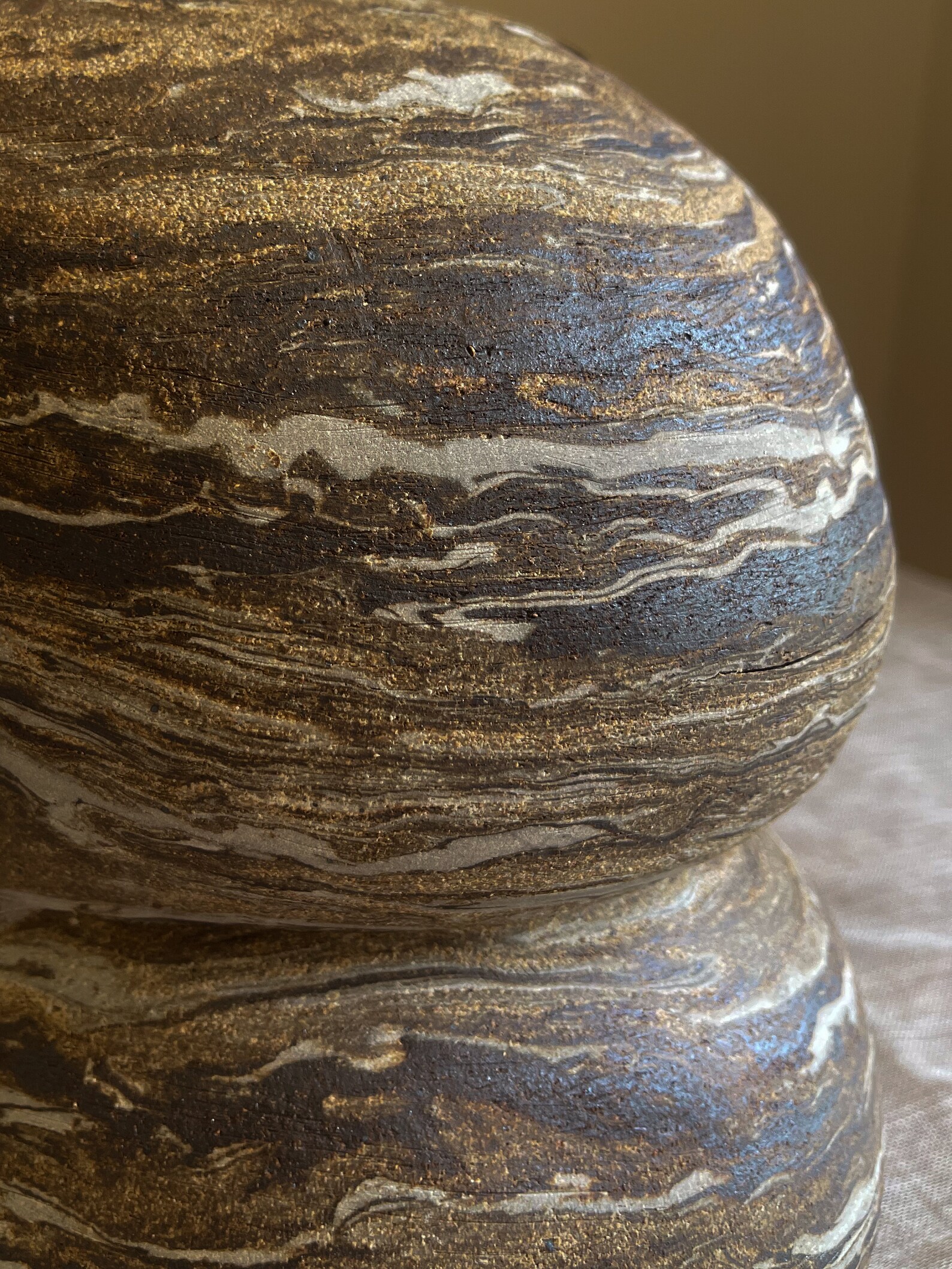 Unique Handmade Ceramic Vase; Combination Clay Vessel - Etsy