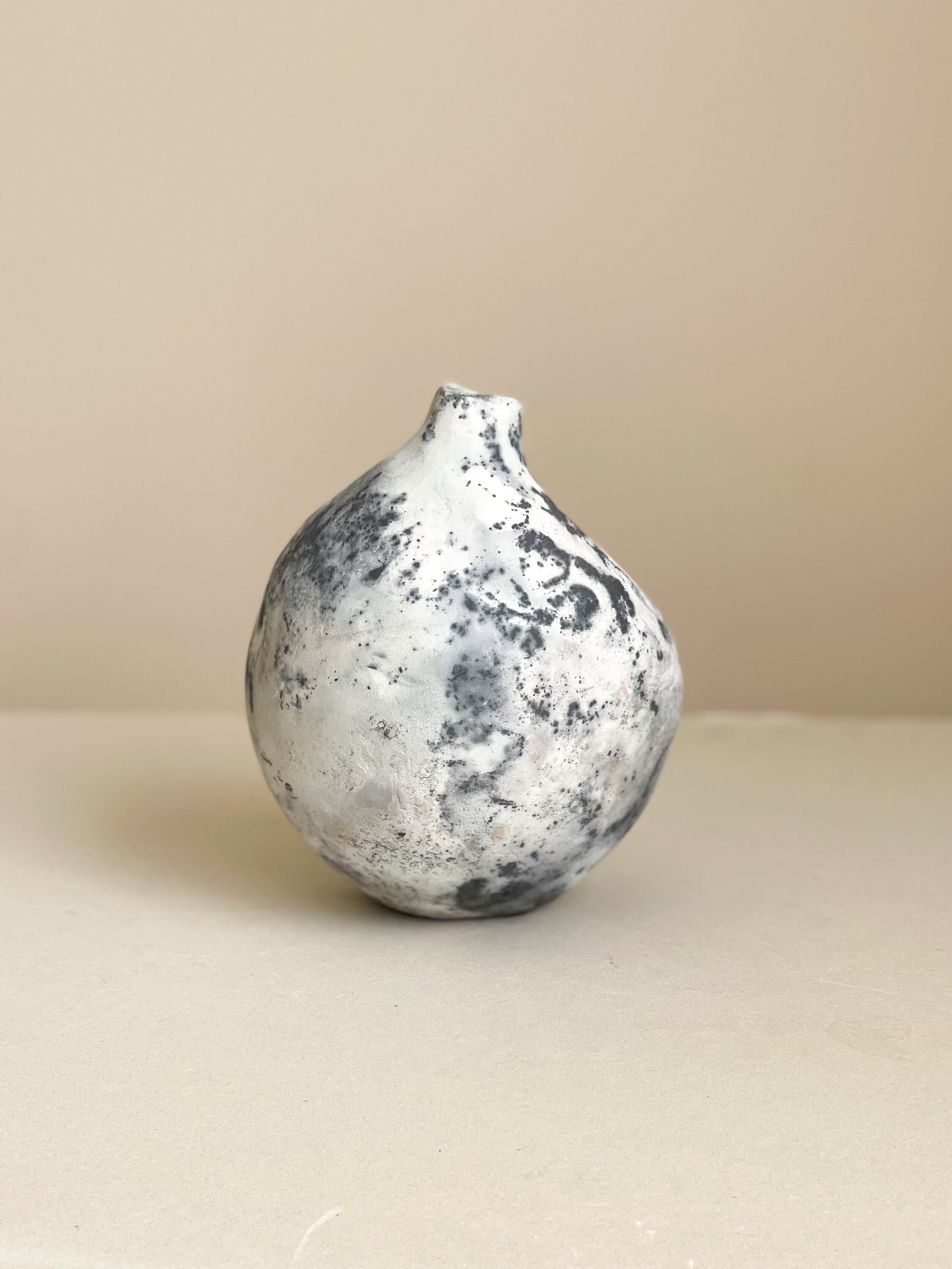 Modern Ceramic Vase. Fire Pit Saggar Ikebana Vases - Etsy