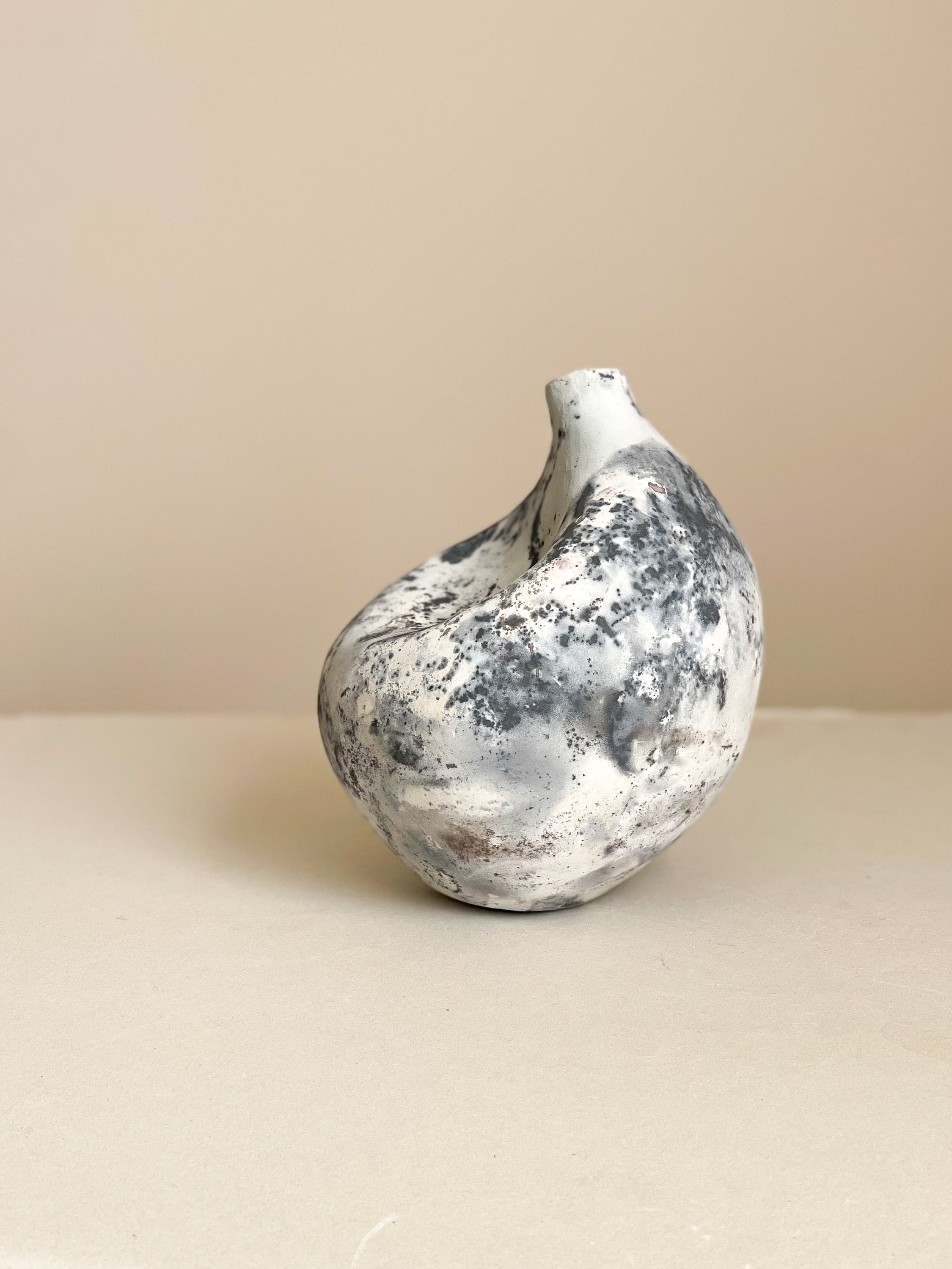 Modern Ceramic Vase. Fire Pit Saggar Ikebana Vases - Etsy
