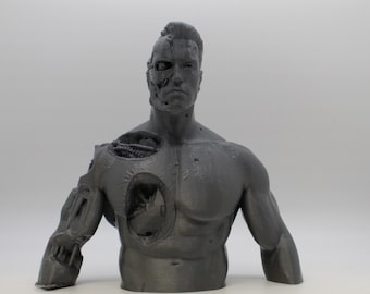 Terminator Bust - Etsy