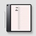 To Do List Digital Download Digital Planner to Do List | Etsy